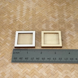 Miniature Picture Frame, Handmade Picture Frame for Dollhouse, Laser ...