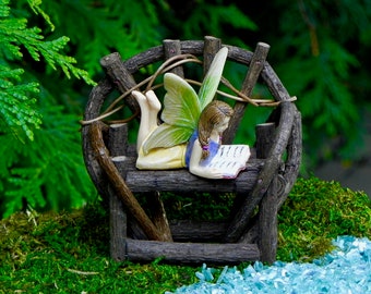 Miniature Fairy Garden Bench - Etsy