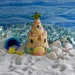 Miniature Sandcastle Sand Castle, Beach Garden Accessories, Coastal ...