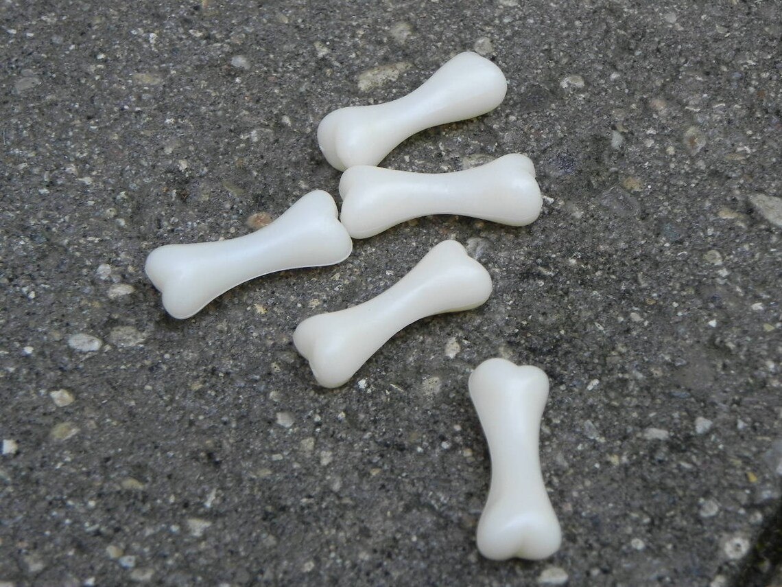 Miniature Bones, Halloween Miniatures, Fairy Garden Accessories ...
