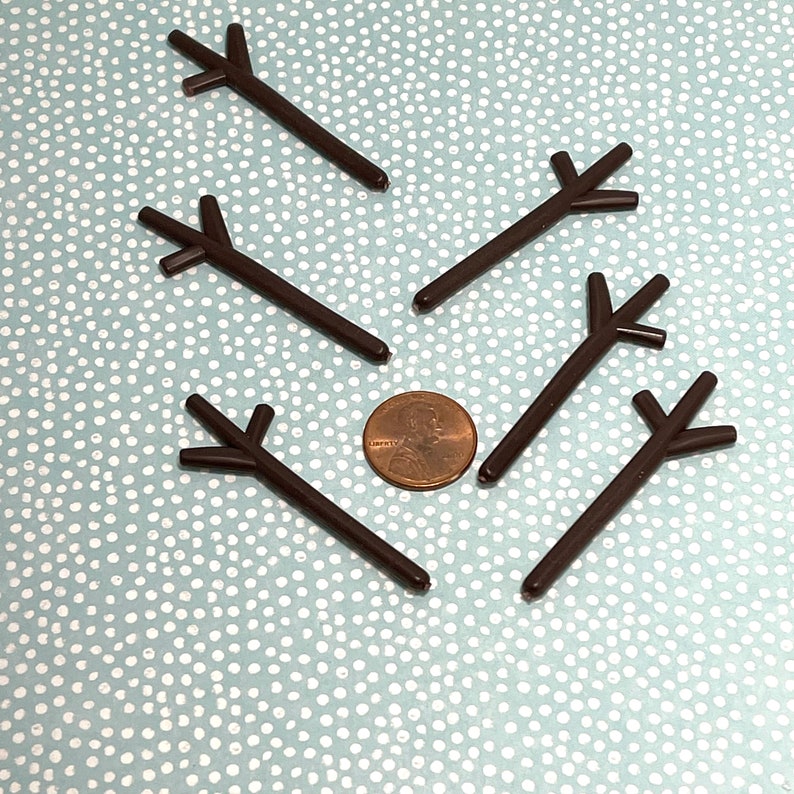Miniature Snowman Twig Arms, Plastic Snowmen Twig Arms, Christmas Craft ...