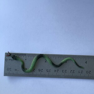 Miniature Snake, Plastic Snake, Miniature Garden Supplies, Terrarium ...