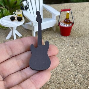 Miniature Guitar Dollhouse Minis, Fairy Garden Accessory, Music ...