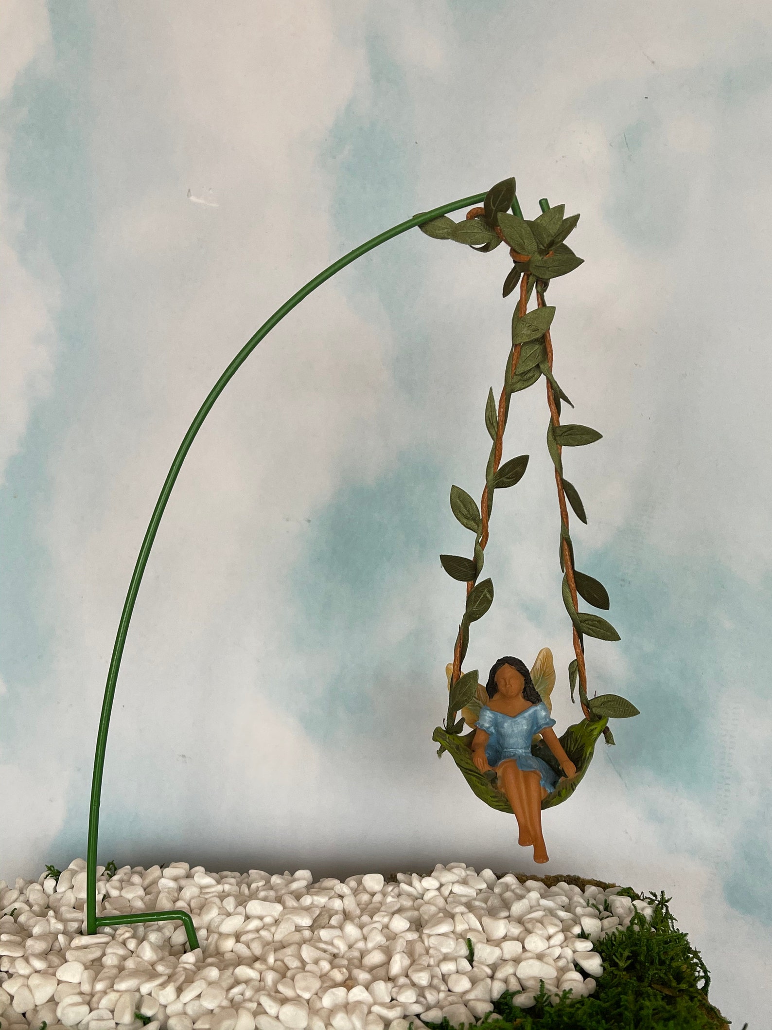 Fairy Swing African American Fairy Accessories Miniature Swing - Etsy