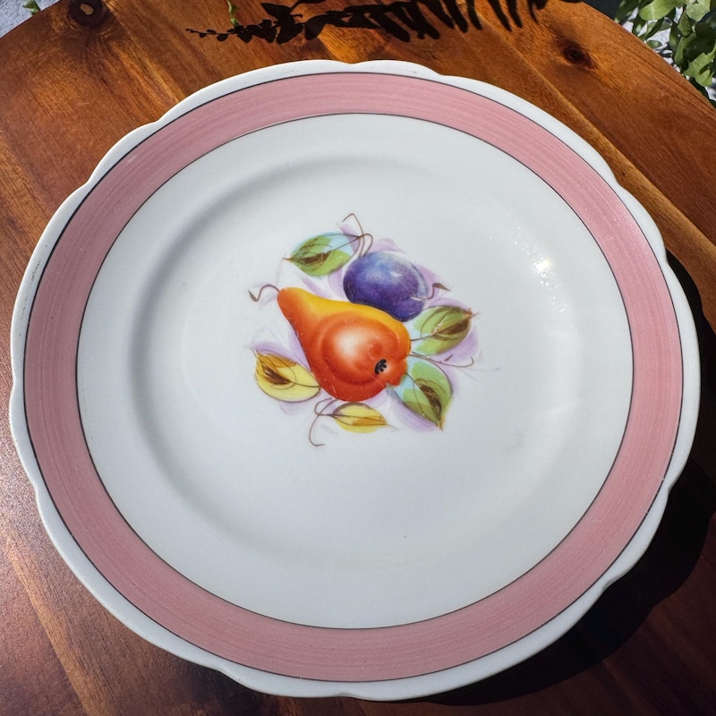 Antique Plates Plum - Etsy