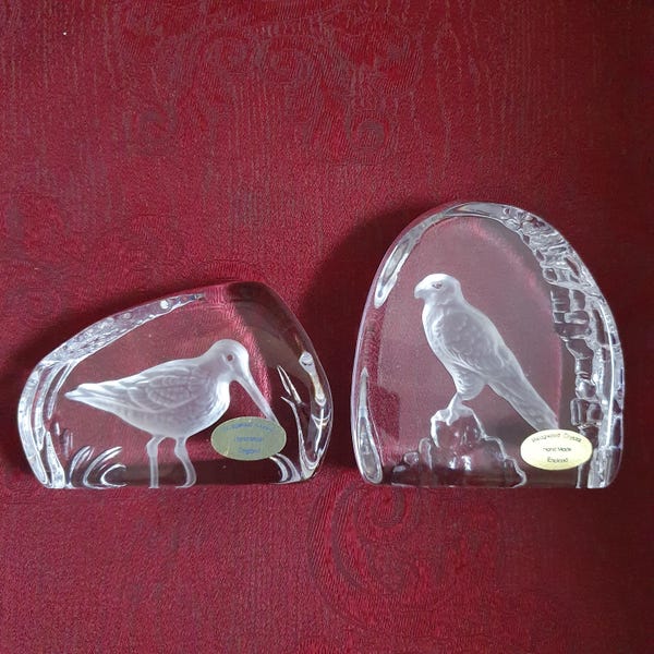 Crystal Paperweight - Etsy UK