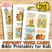 Kids Bible Memory Verse Cards Printable | 12 Cute Scripture Cards for ...