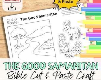 Good Samaritan Story & Coloring Page | Kids Bible Lesson Printable ...
