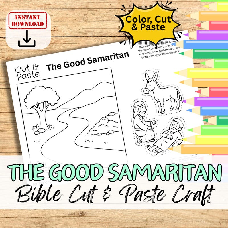 The Good Samaritan In - Etsy