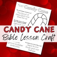 The Legend of the Candy Cane Activity / Craft / Mini Book / Coloring ...