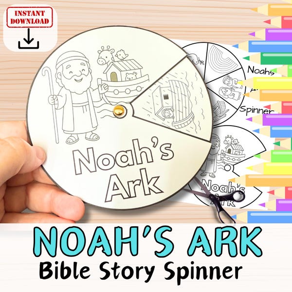 Noahs Ark Activity Sheet - Etsy