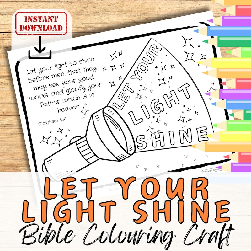 Let Your Light Shine - Etsy