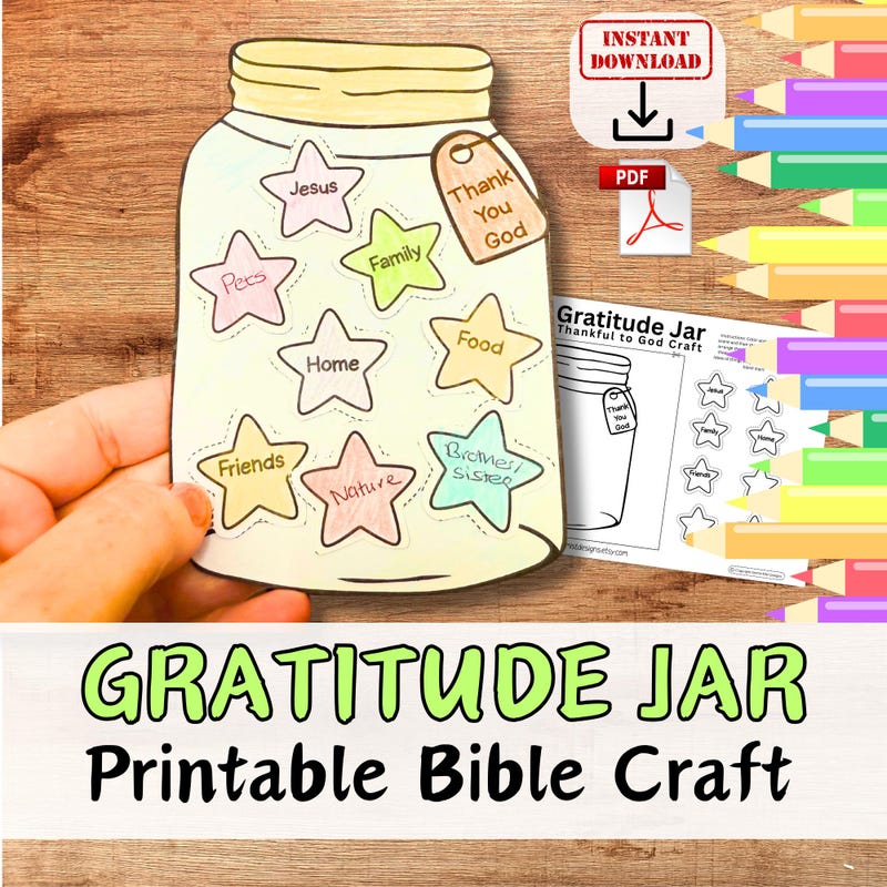 Gratitude Jar - Etsy
