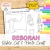 Deborah and Barak Craft Activity for Sunday School Kids - Etsy