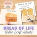 BREAD of LIFE Bible Paper Craft Activity for Kids. Sunday School ...