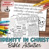 WHAT is HEAVEN LIKE? Coloring Sheet Activity for Kids, Youth. Sunday ...