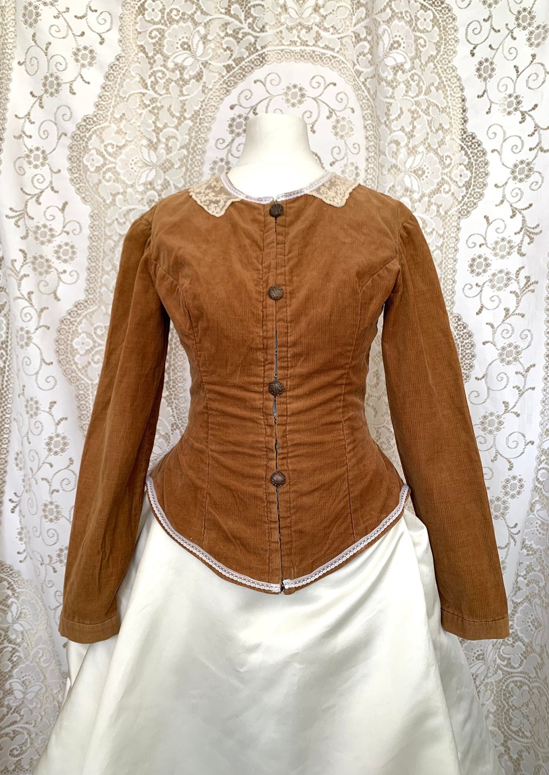 Historical Bodice Victorian Inspired Period Costume - Etsy UK