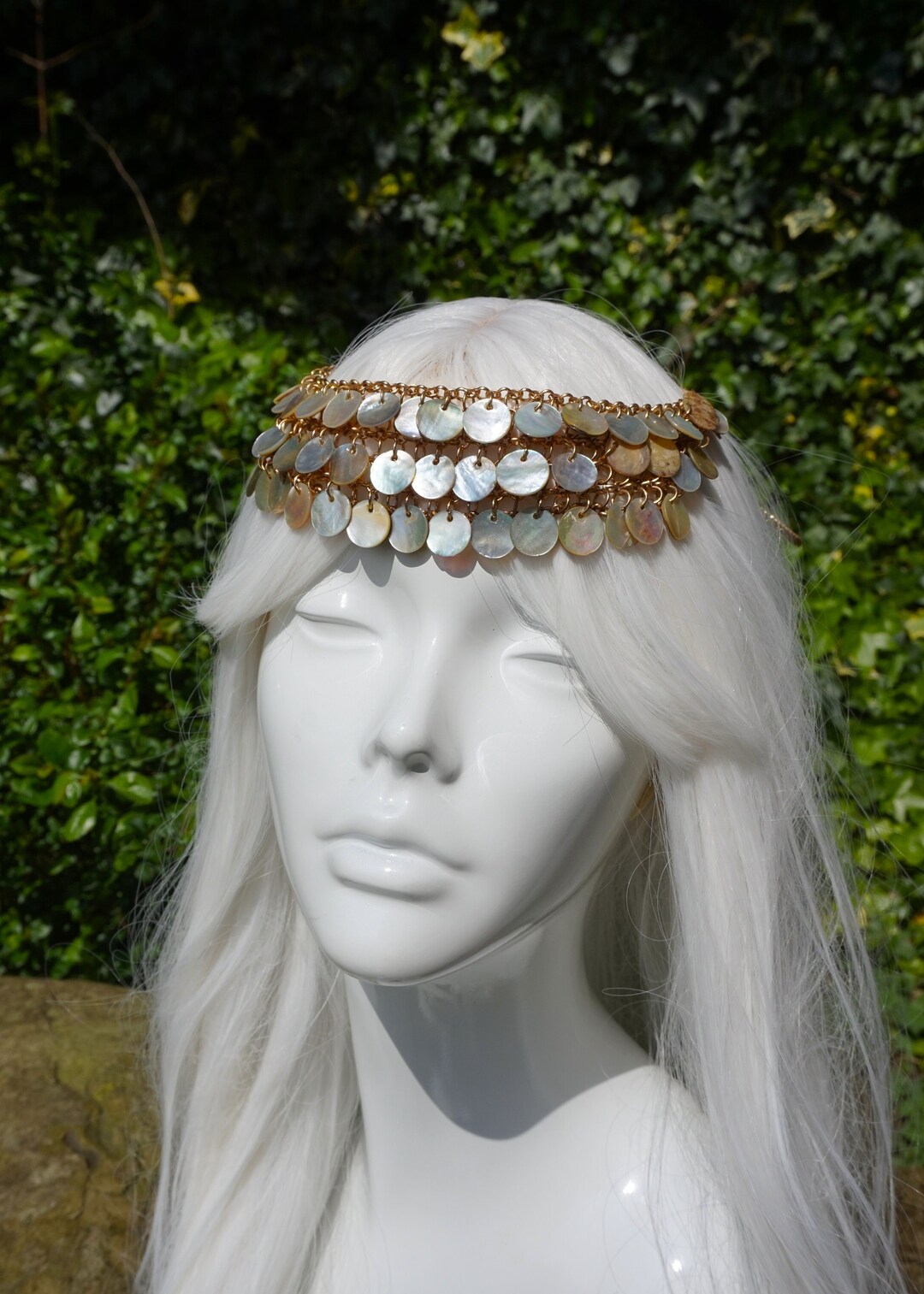 Hair Chain / Circlet / Crown / Tiara / Chainmail / Renaissance ...