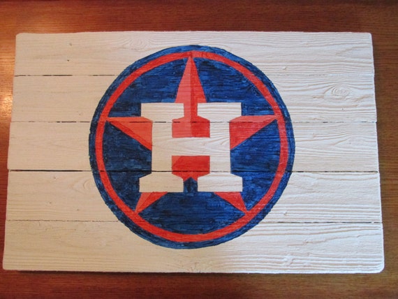 Houston Astros Rustic Sign | Etsy