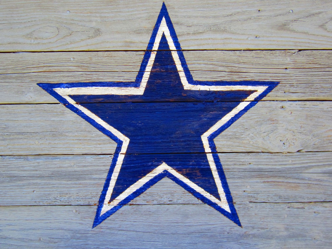 Dallas Cowboys Rustic Sign - Etsy