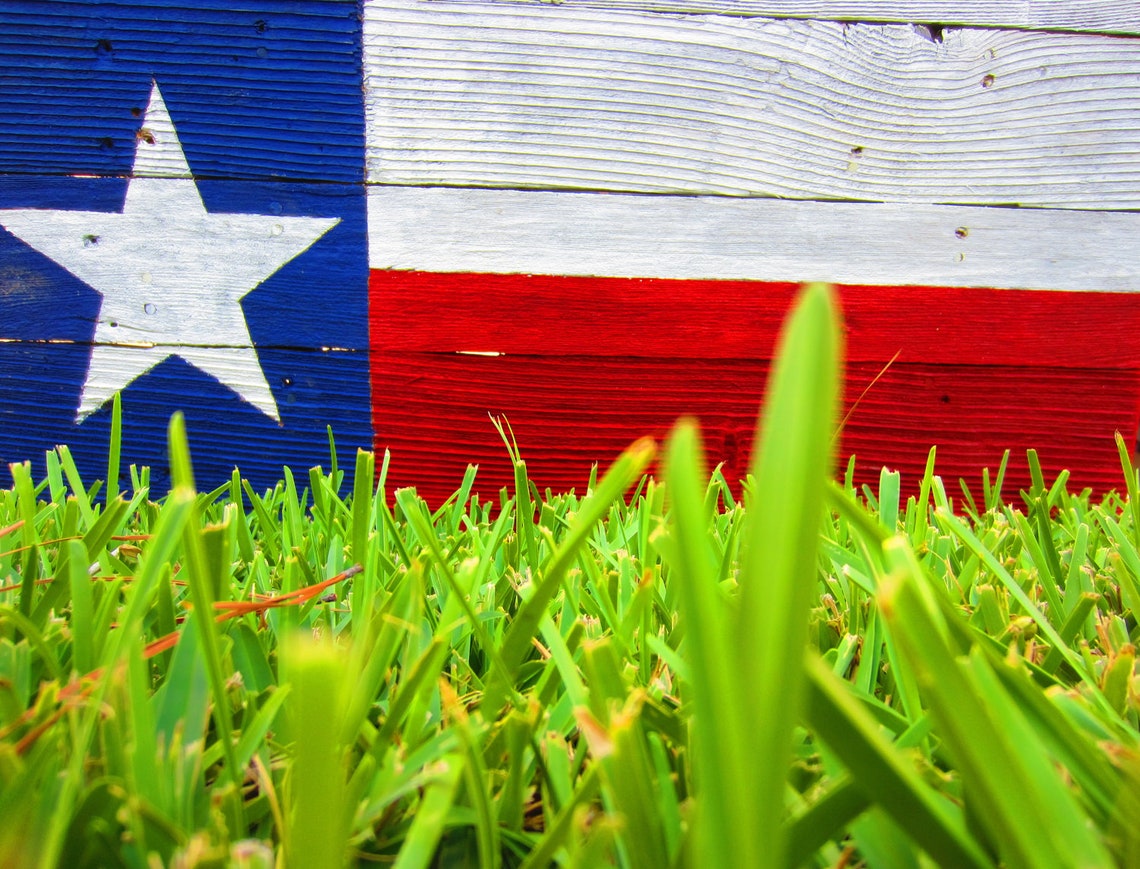 Texas Flag Rustic Sign - Etsy