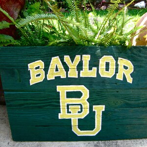 Baylor University Rustic Sign | Etsy
