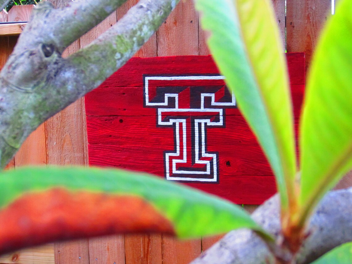 Texas Tech University Rustic Sign | Etsy