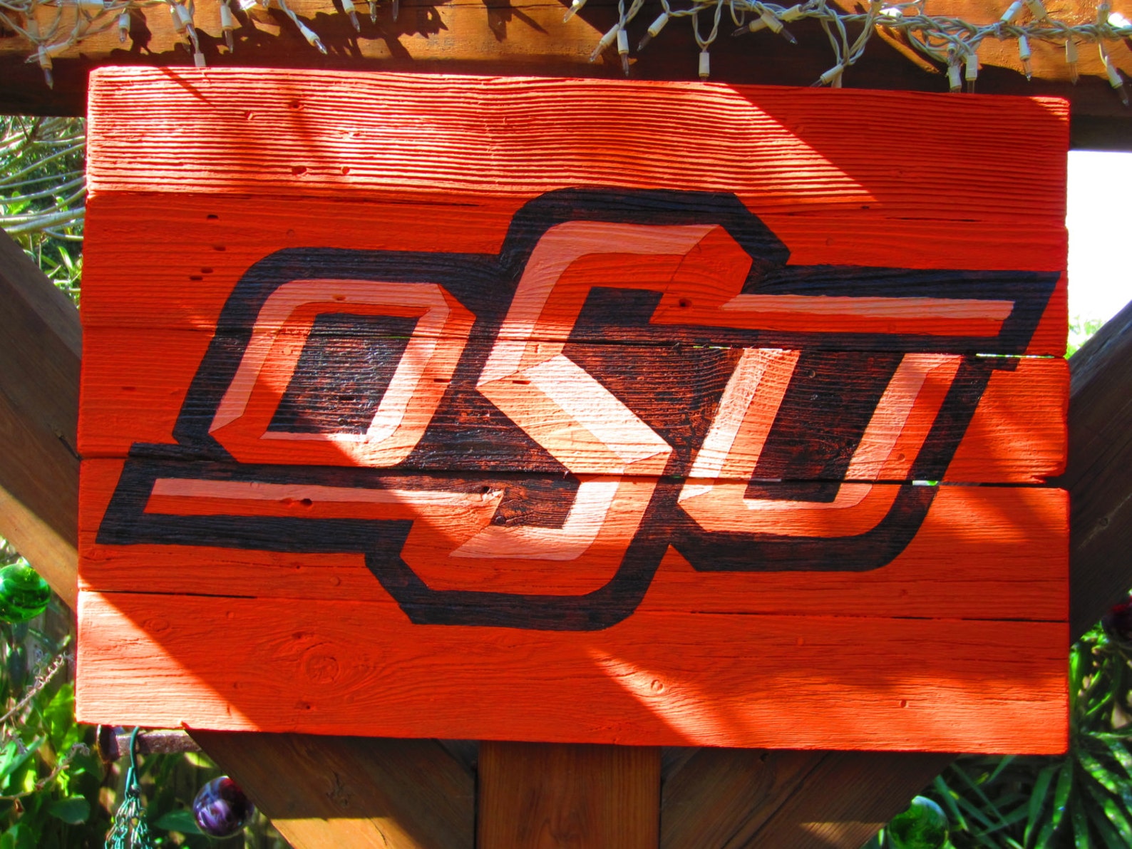 Oklahoma State University Rustic Sign - Etsy