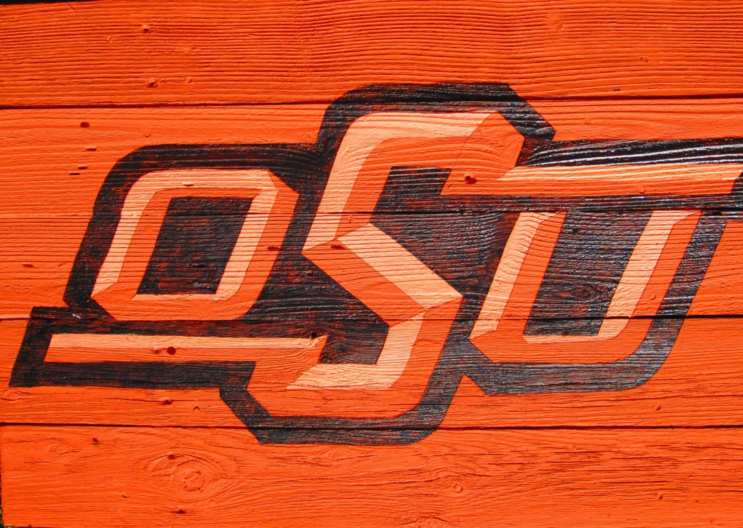 Oklahoma State University Rustic Sign - Etsy
