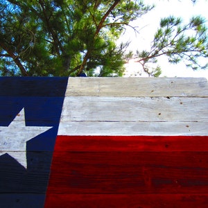 Texas Flag Rustic Sign - Etsy