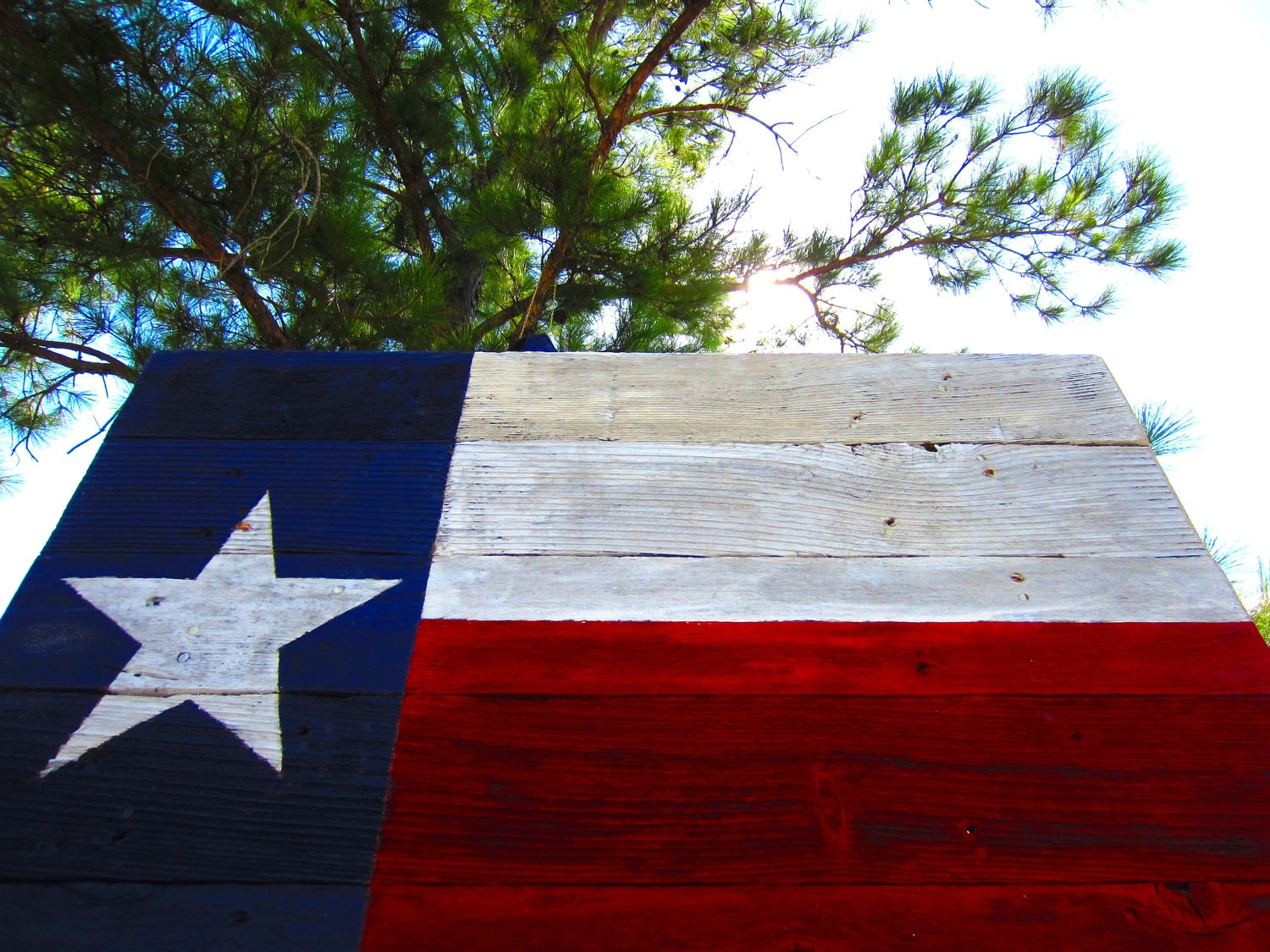 Texas Flag Rustic Sign - Etsy