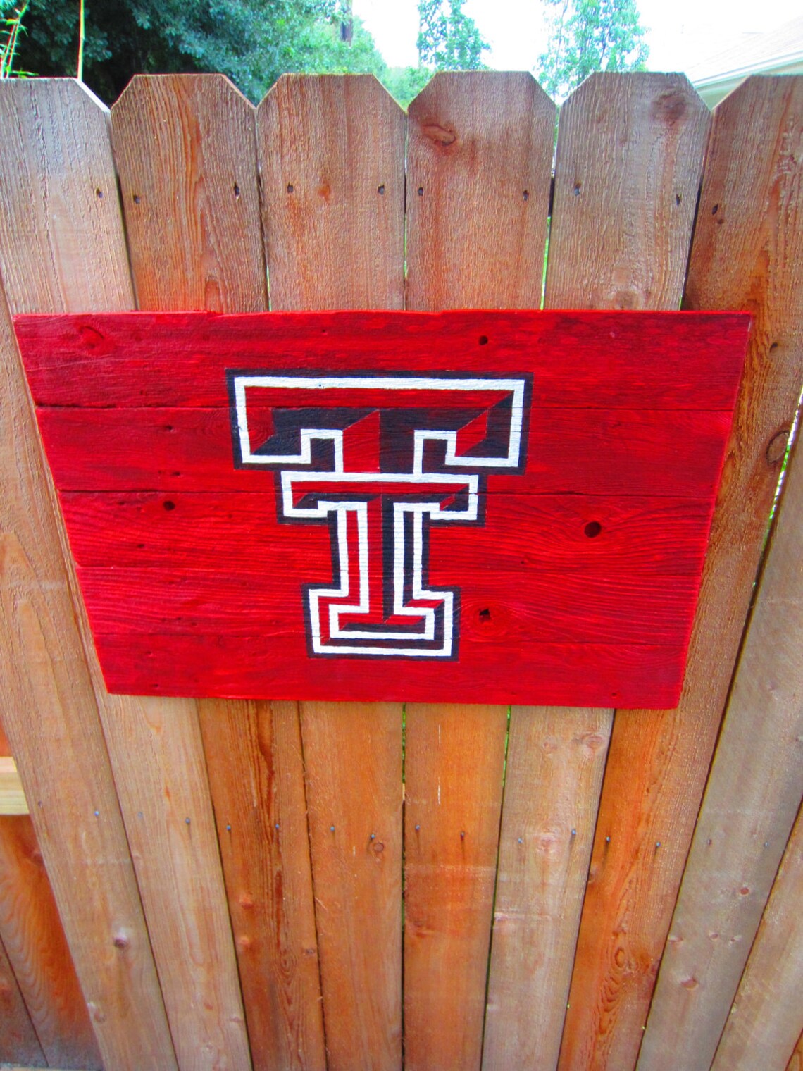 Texas Tech University Rustic Sign | Etsy