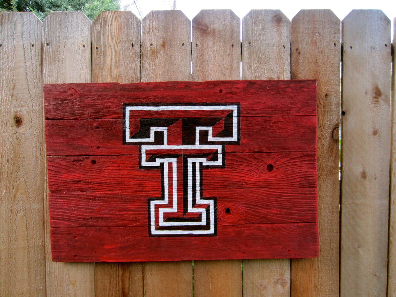 Texas Tech University Rustic Sign | Etsy