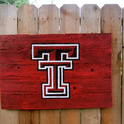 Texas Tech University Rustic Sign | Etsy