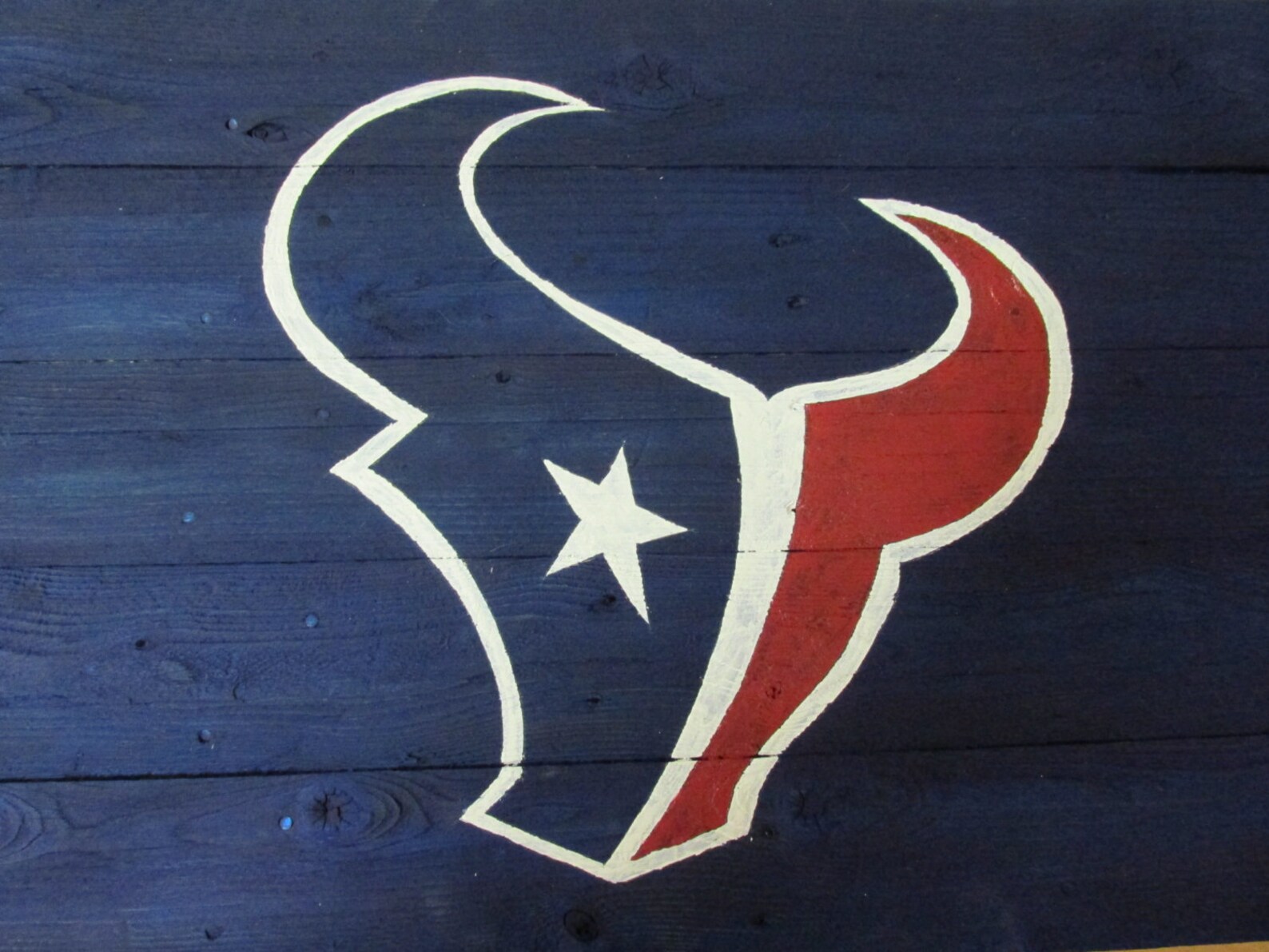 Houston Texans Rustic Sign - Etsy
