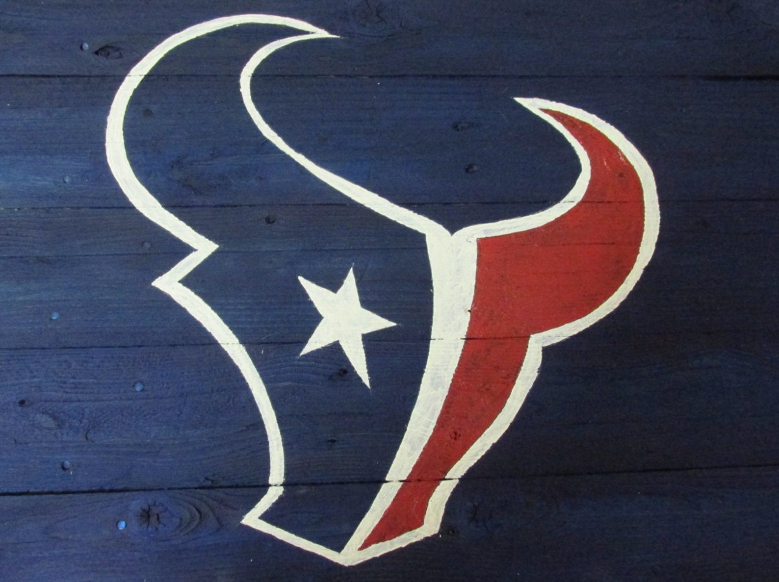 Houston Texans Rustic Sign - Etsy
