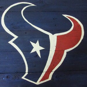 Houston Texans Rustic Sign - Etsy