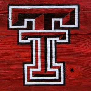 Texas Tech University Rustic Sign - Etsy