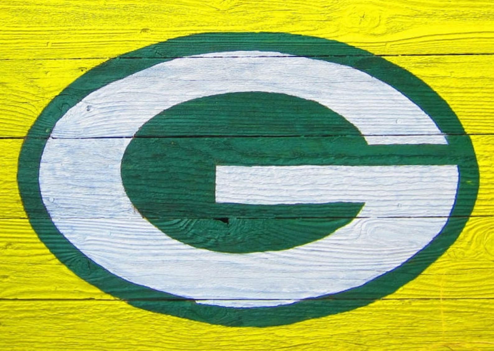 Green Bay Packers Rustic Sign - Etsy