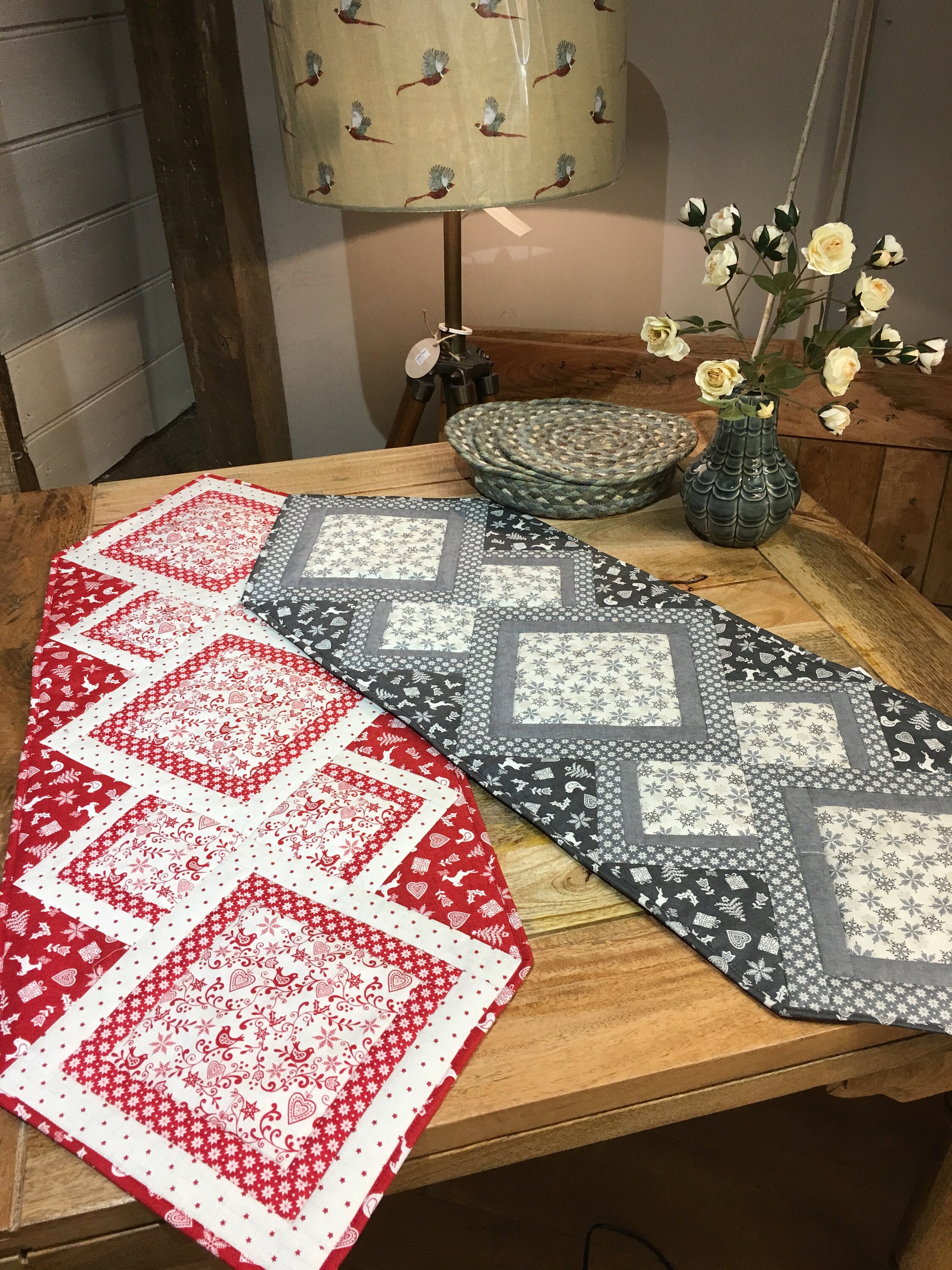 Francis Table Runner PDF PATTERN upgrade to Video Tutorial - Etsy UK