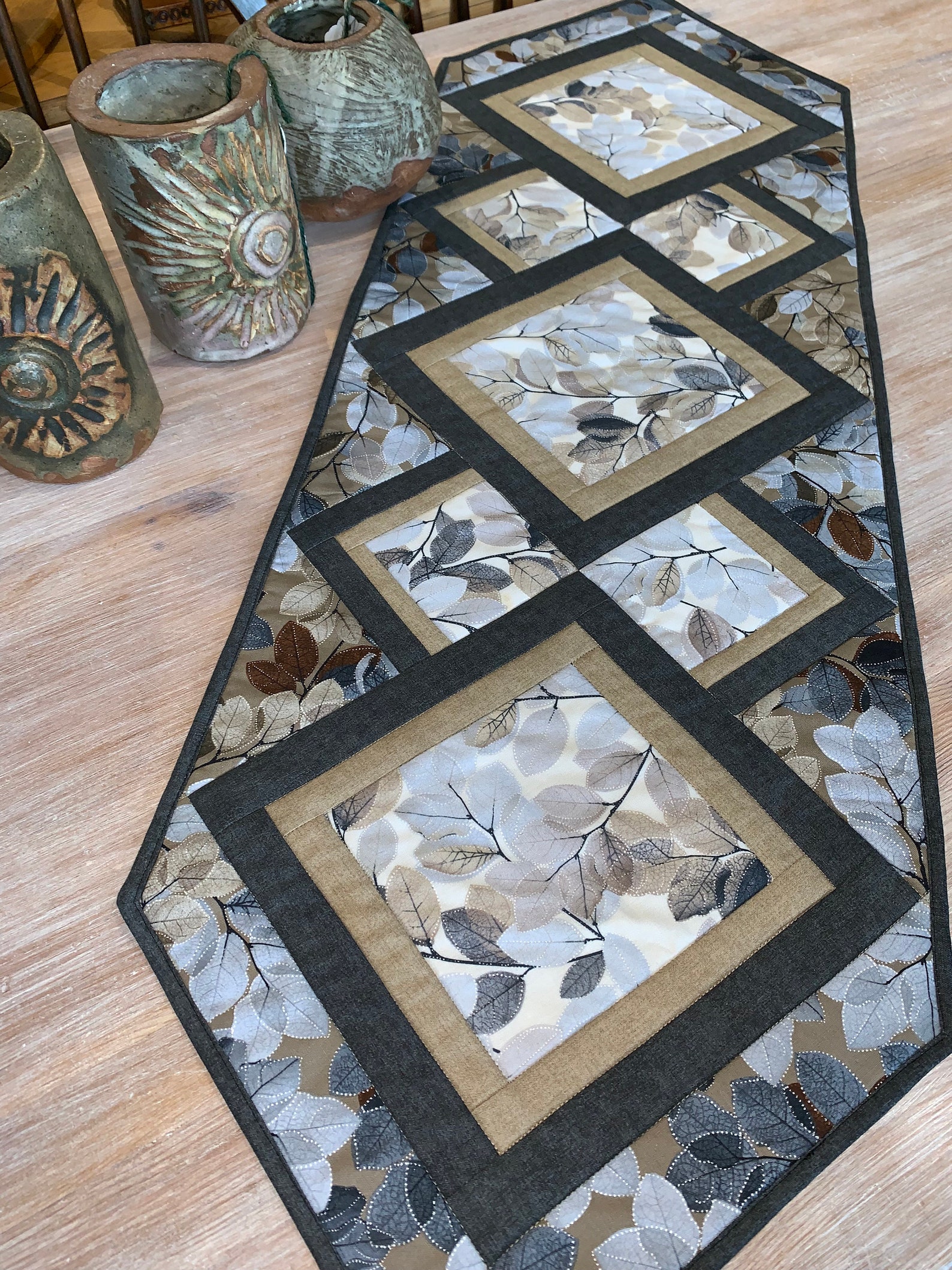 Francis Table Runner PDF PATTERN upgrade to Video Tutorial Available - Etsy