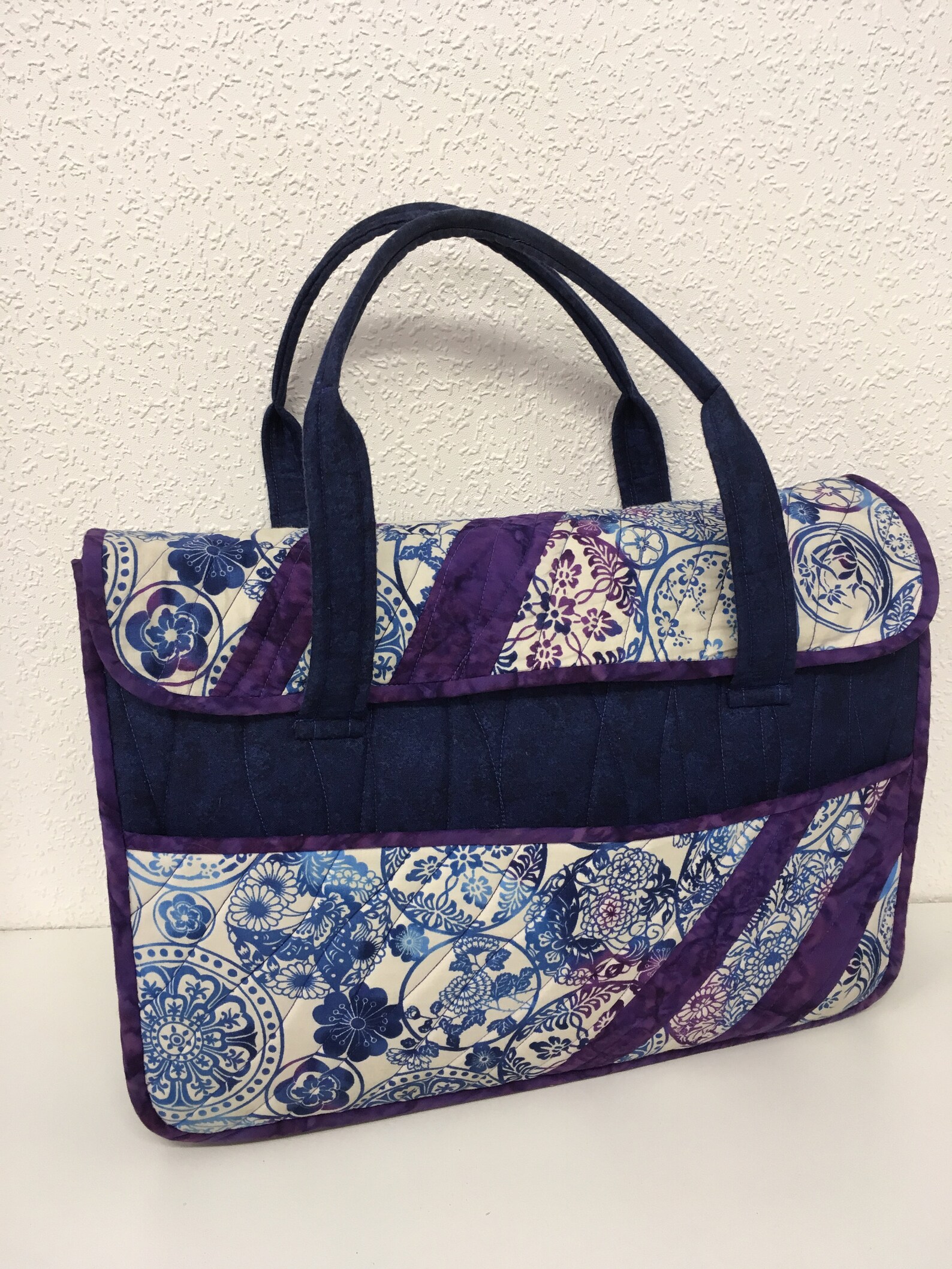 Computer / messenger bag PDF pattern instruction tutorial by | Etsy