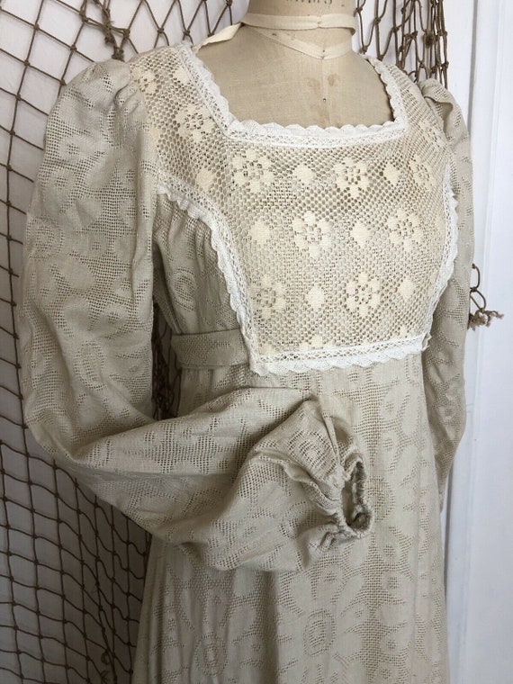 Rare Gunne Sax black label dress size 11 Prairie, Cot… - Gem