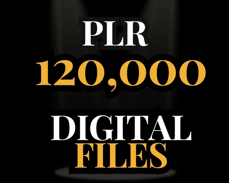 PLR BUNDLE 120,000 Digital Files, SVG, Coloring Pages for Adults and ...