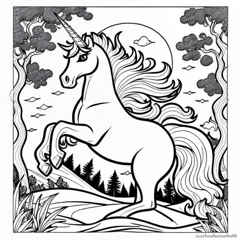 20000 Unique Coloring Pages for Adults and Children - Etsy