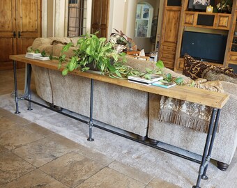 96" Console Table - Etsy