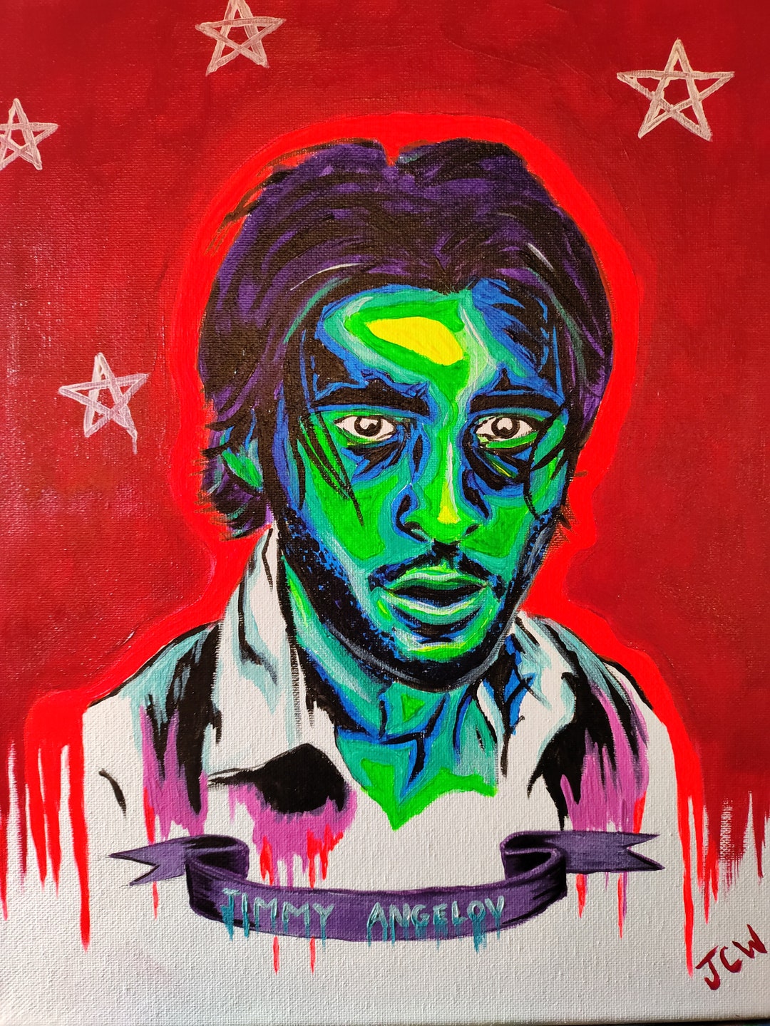 Practical Magic Jimmy Angelov Original Arylic 11X14 Artwork - Etsy