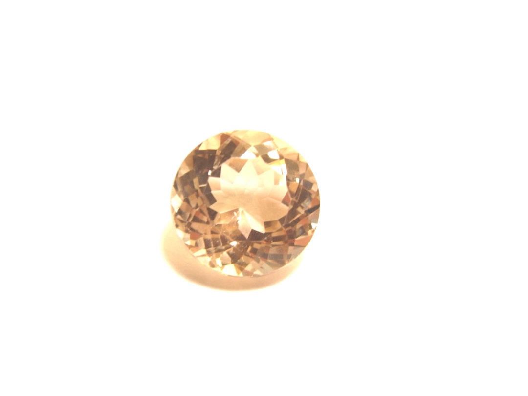 Peach Imperial Topaz Gemstone Beautiful Golden Peach Imperial Topaz 6. ...