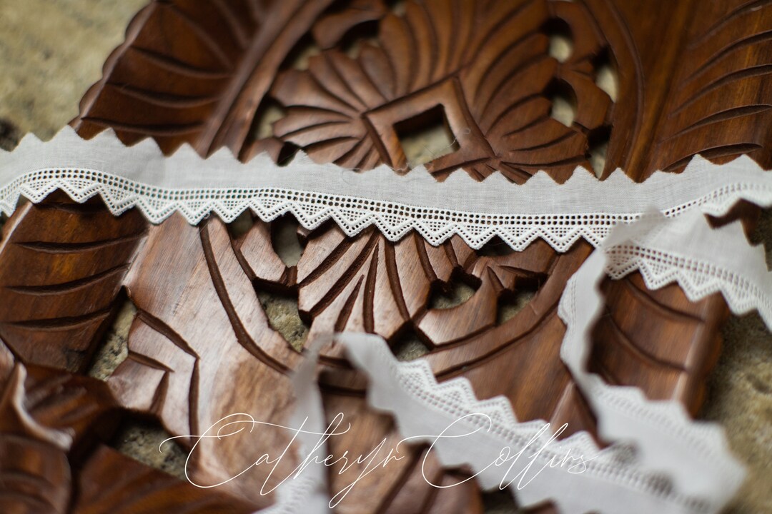 Swiss Embroidery Edging - 65032 (1/2 Inch Wide) - Etsy