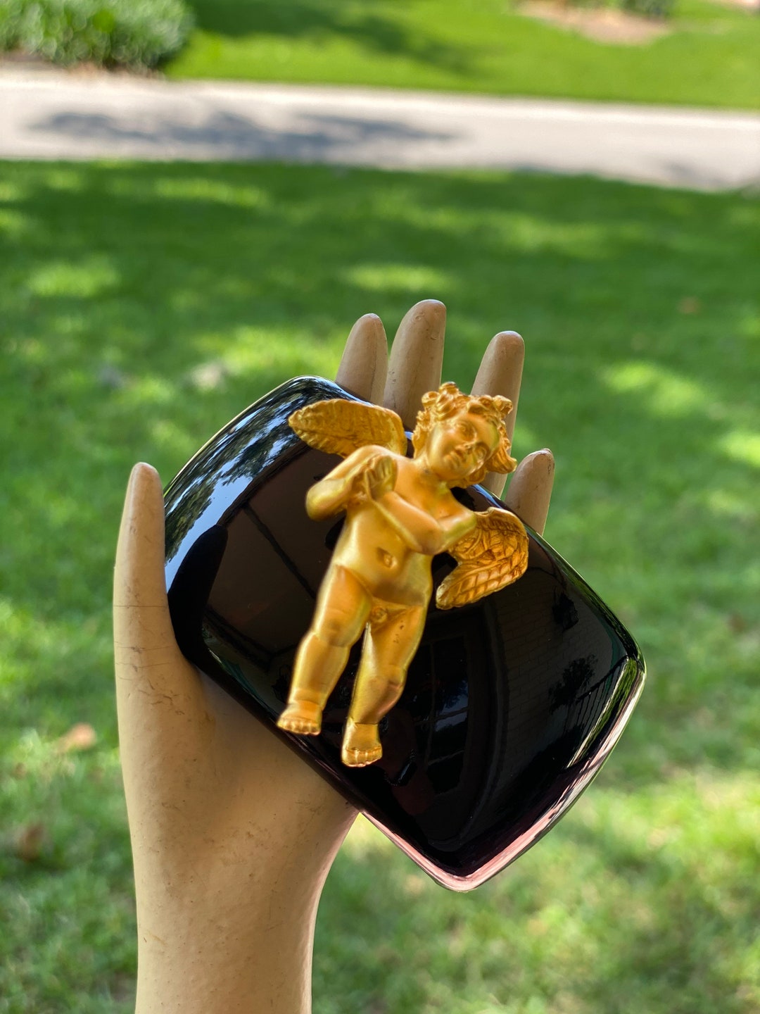 Diamonds and Rust Original Design Vintage Bracelet With Golden Karl ...